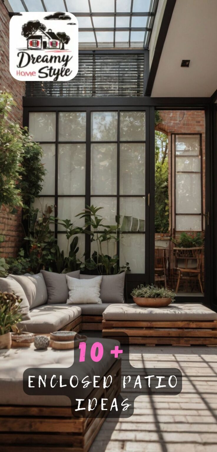 Small Patios Look Amazing With These Enclosed Ideas — DreamyHomeStyle