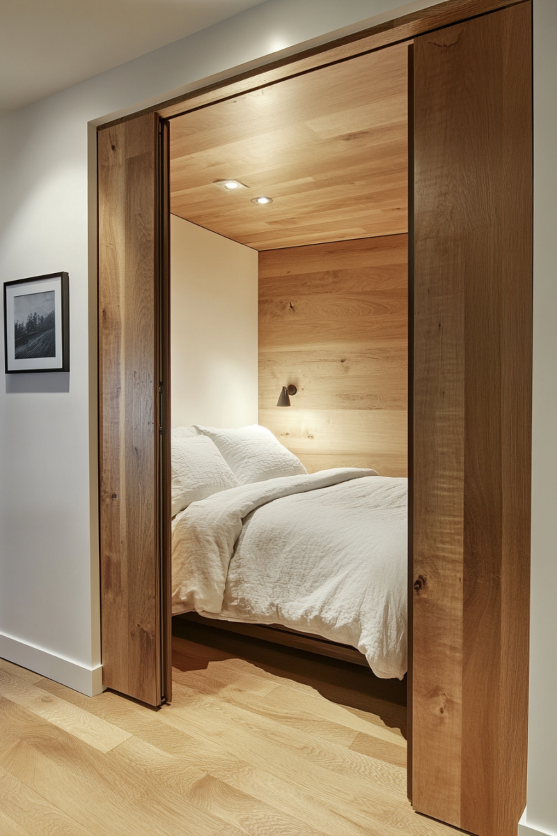 13 Creative Space Saving Door Ideas For Small Spaces — DreamyHomeStyle