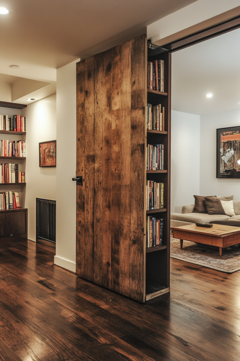 13 Creative Space Saving Door Ideas For Small Spaces — DreamyHomeStyle