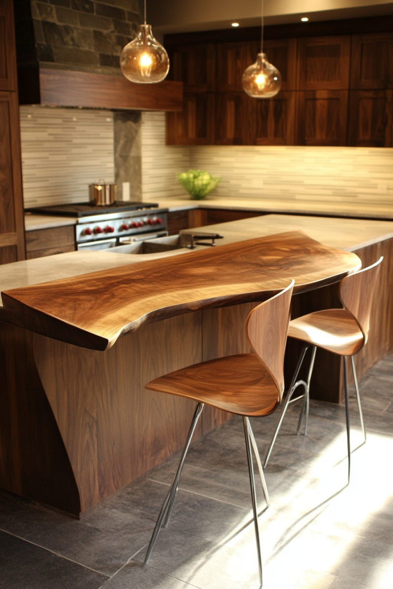 Anyone Skipping Walnut Cabinets Is Missing This Cozy Luxury Look ...