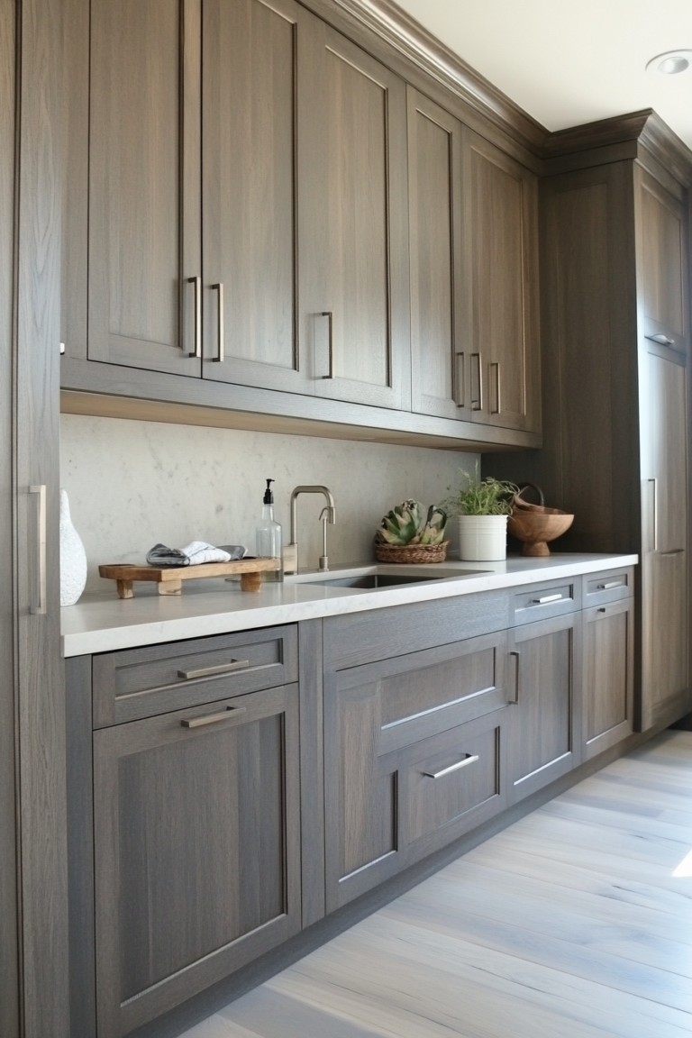 Anyone Skipping Walnut Cabinets Is Missing This Cozy Luxury Look ...