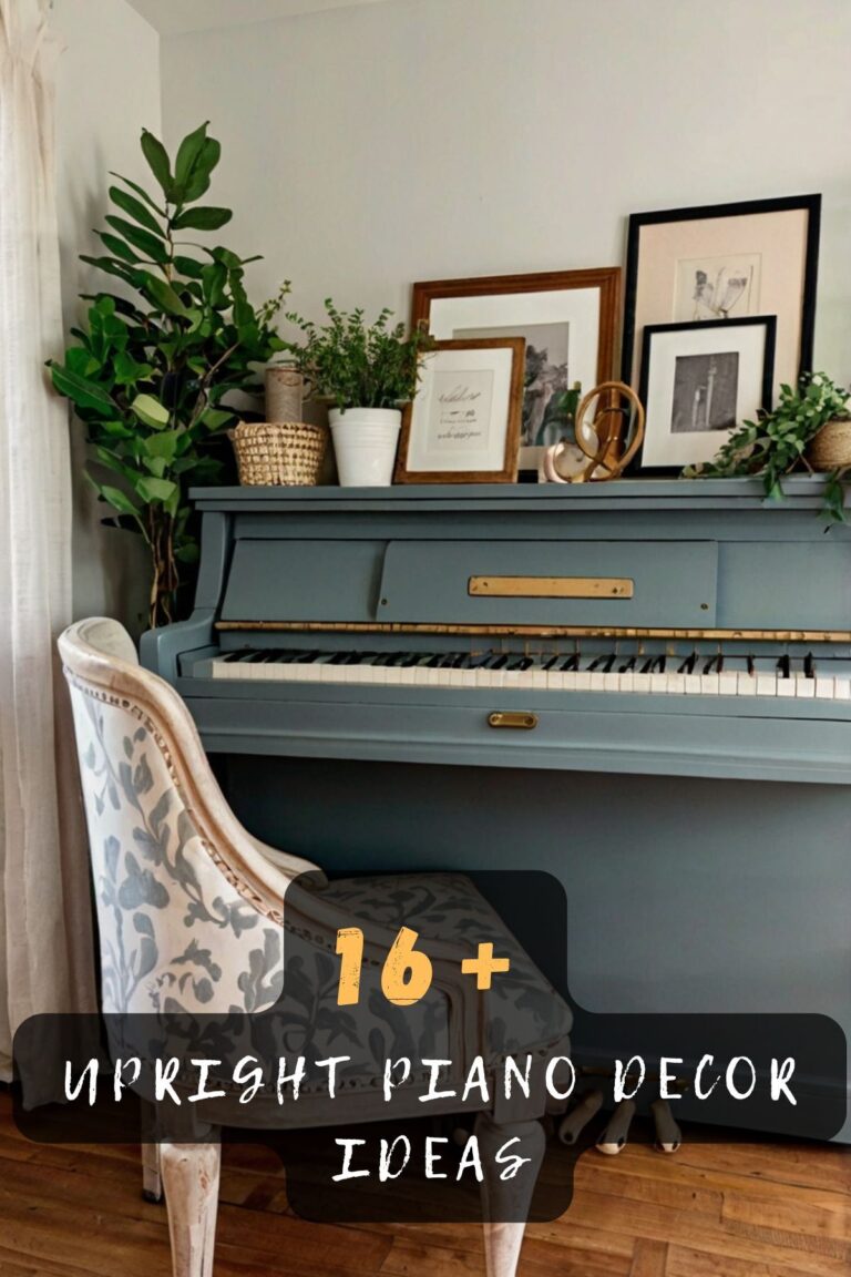 Cozy Upright Piano Decor Ideas For Warm Vibes — DreamyHomeStyle