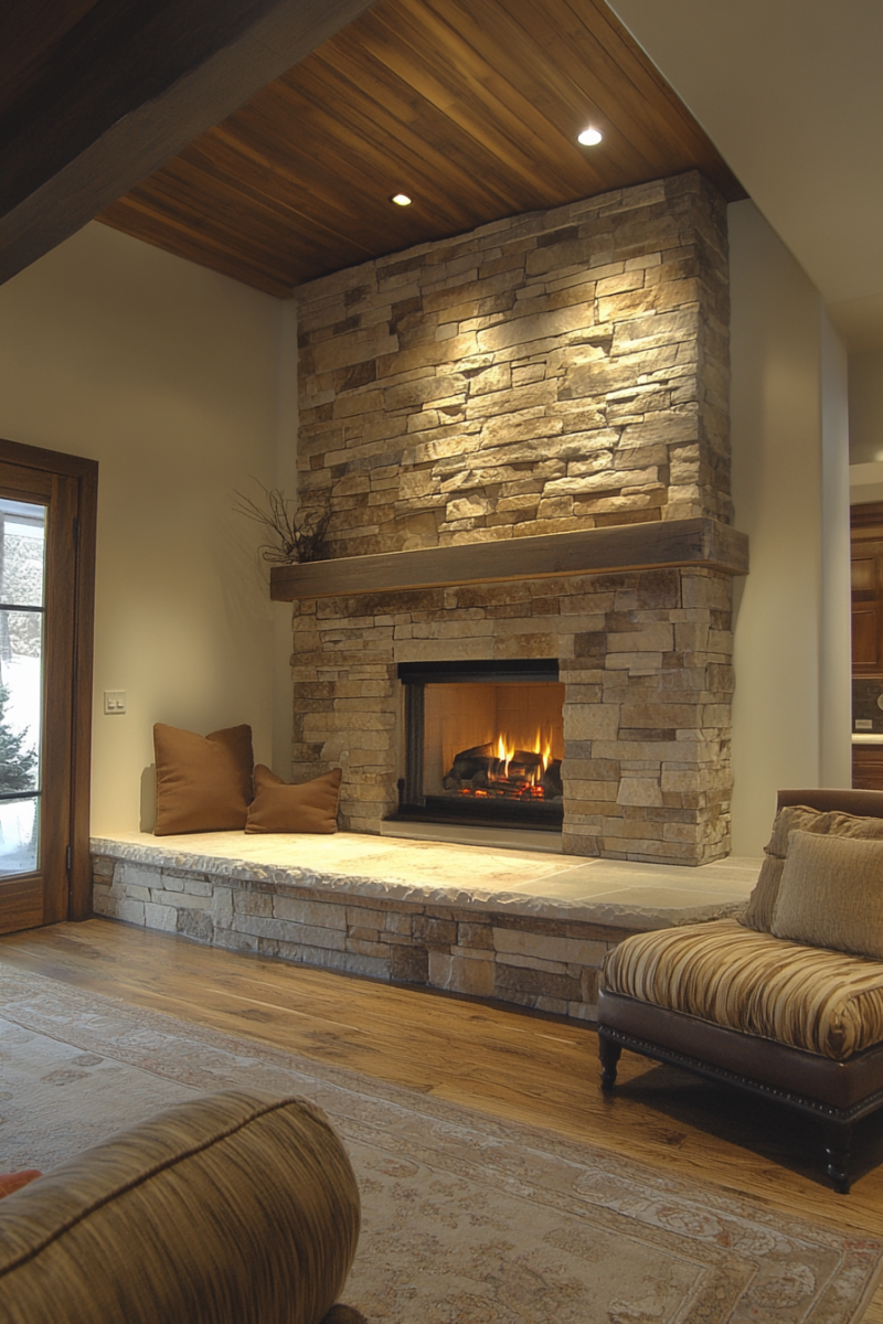 12+ Fireplace Accent Wall Ideas for a Cozy Home Touch — DreamyHomeStyle