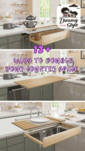 13 Smart Ways to Double Your Counter Space — DreamyHomeStyle