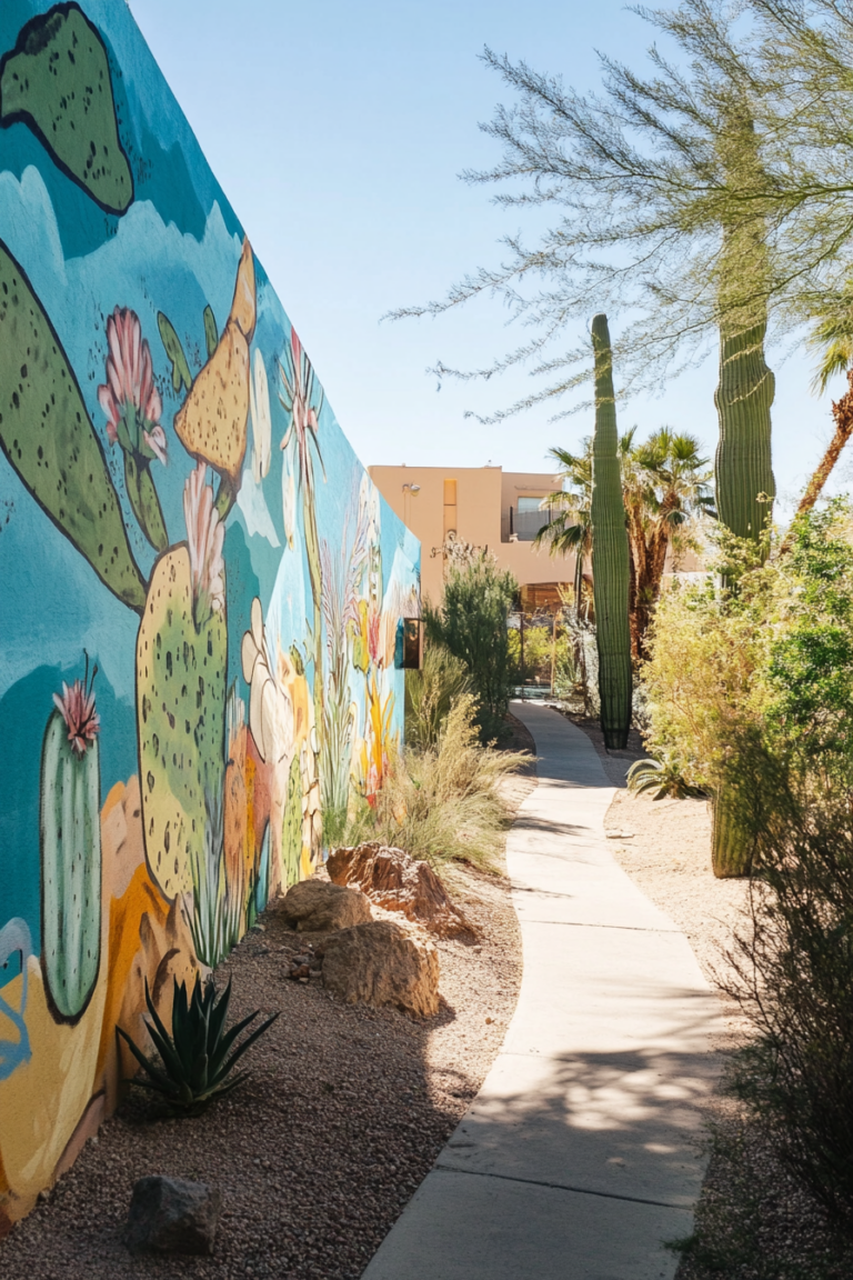 8+ Outdoor Mural Ideas That Will Make Your Backyard Stand Out ...