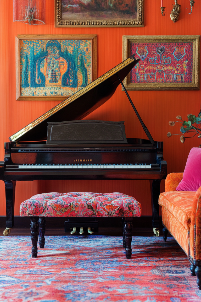 Why Let Your Piano Room Be Ordinary? These Stunning Piano Room Decor ...