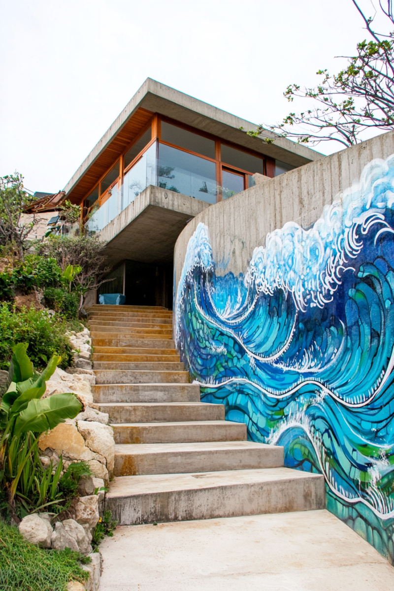 8+ Outdoor Mural Ideas That Will Make Your Backyard Stand Out ...