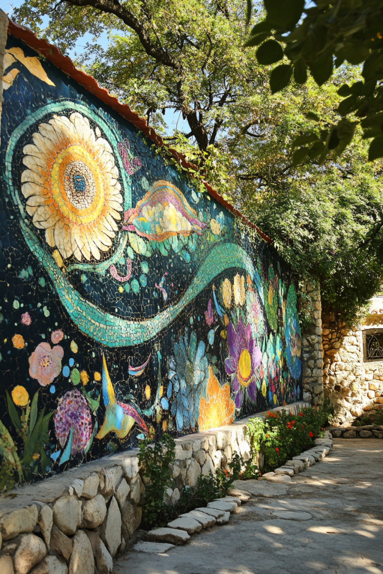 8+ Outdoor Mural Ideas That Will Make Your Backyard Stand Out ...