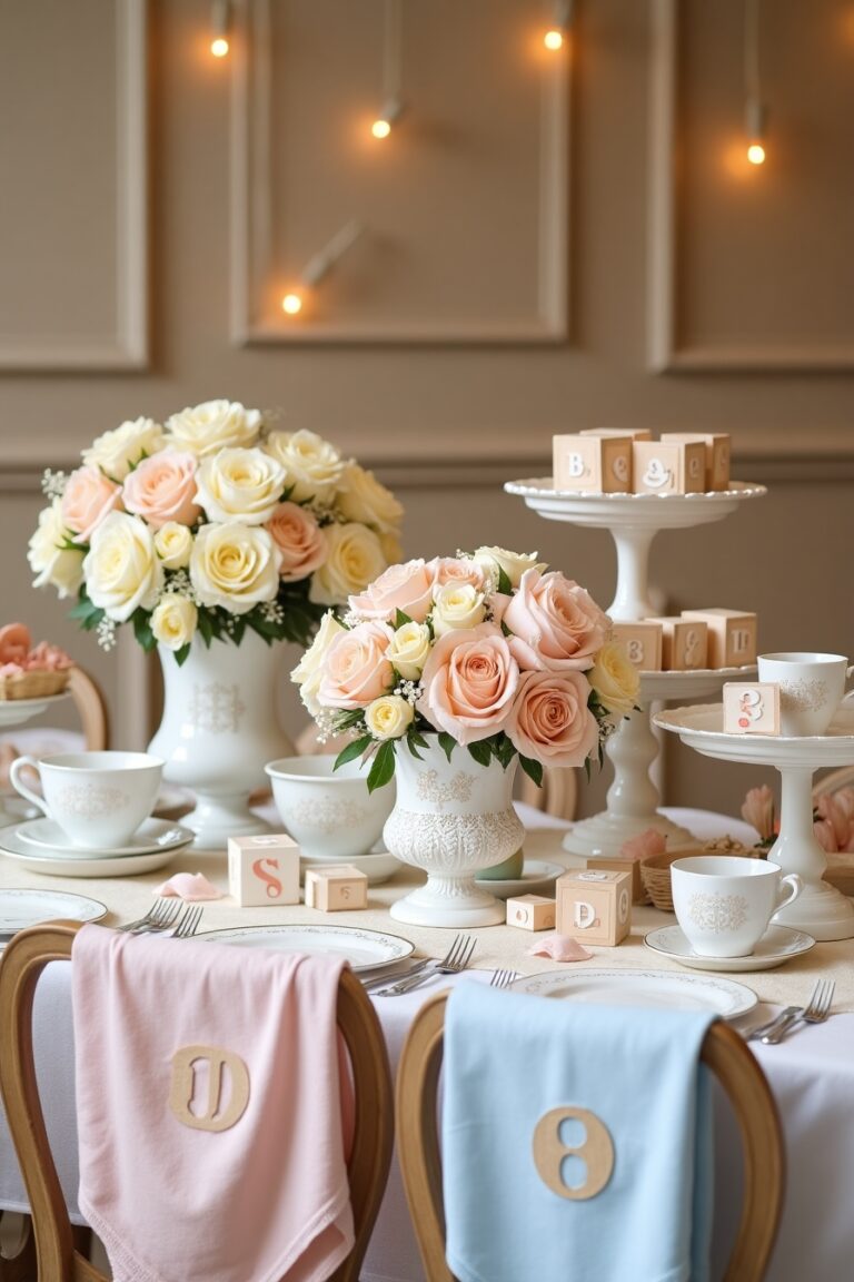 12+ Sweet Baby Shower Table Decor Ideas To Try! — DreamyHomeStyle