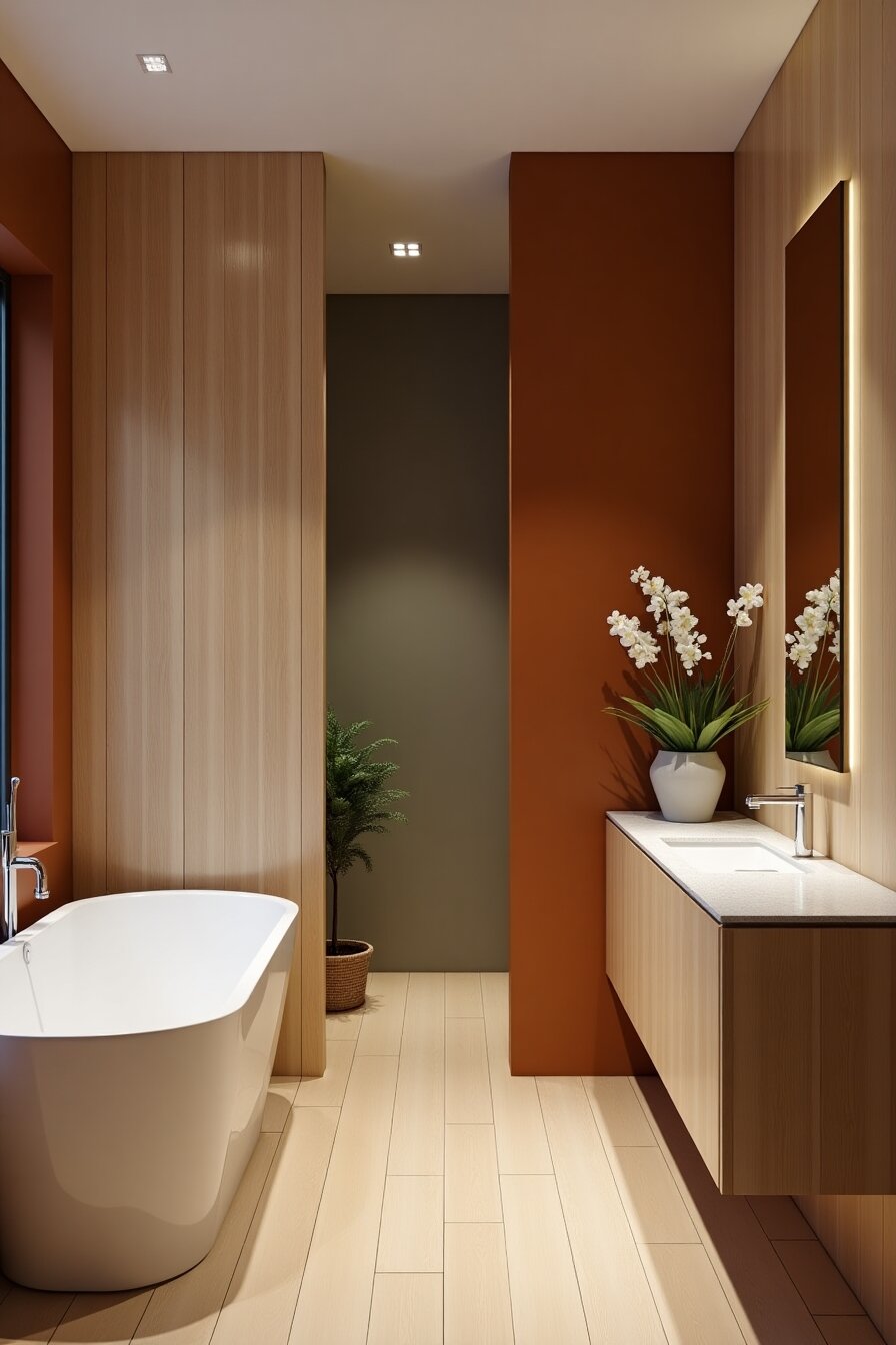 You Won’t Want To Miss These 13 Inviting Wood Bathroom Ideas That Will ...