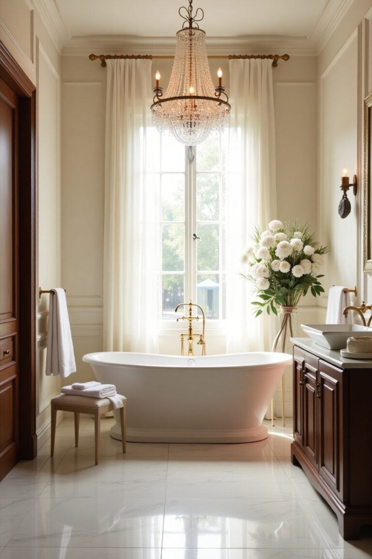 13 Elegant French Bathroom Ideas For A Sophisticated Retreat ...
