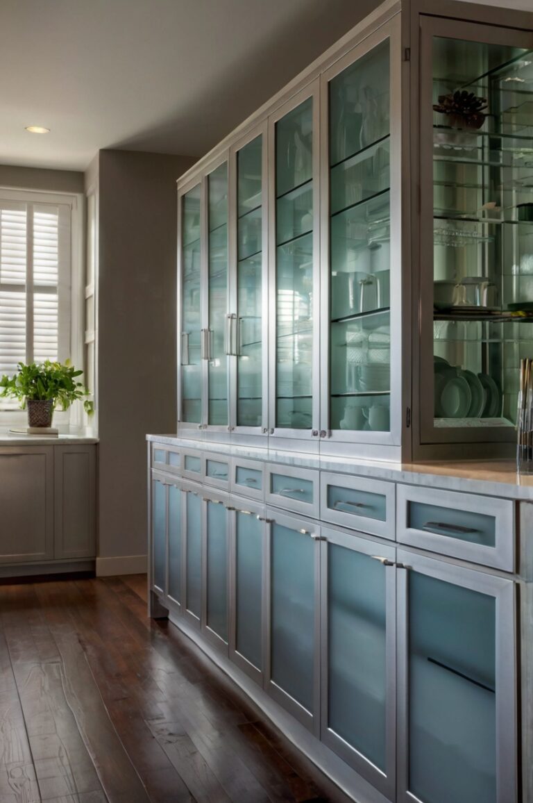 13 Modern Glass Cabinets To Revamp Your Kitchen — DreamyHomeStyle