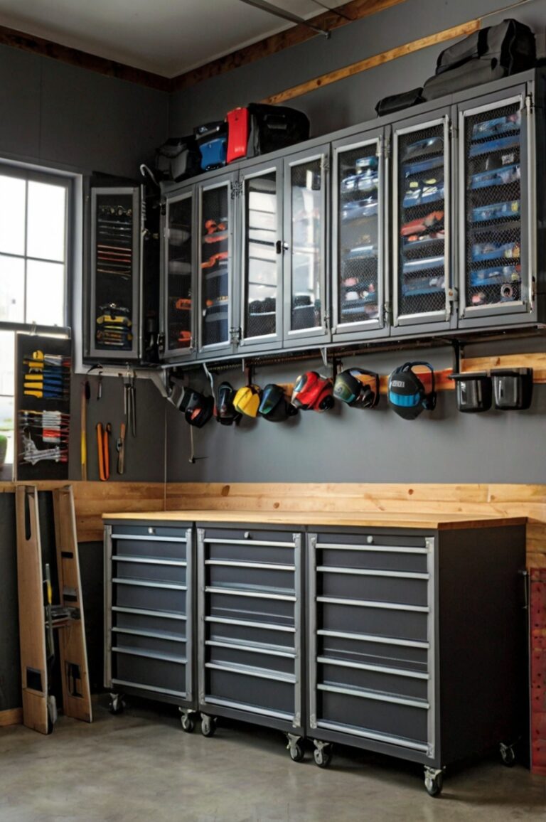 13 Smart Cabinet Ideas To Transform Your Garage — DreamyHomeStyle