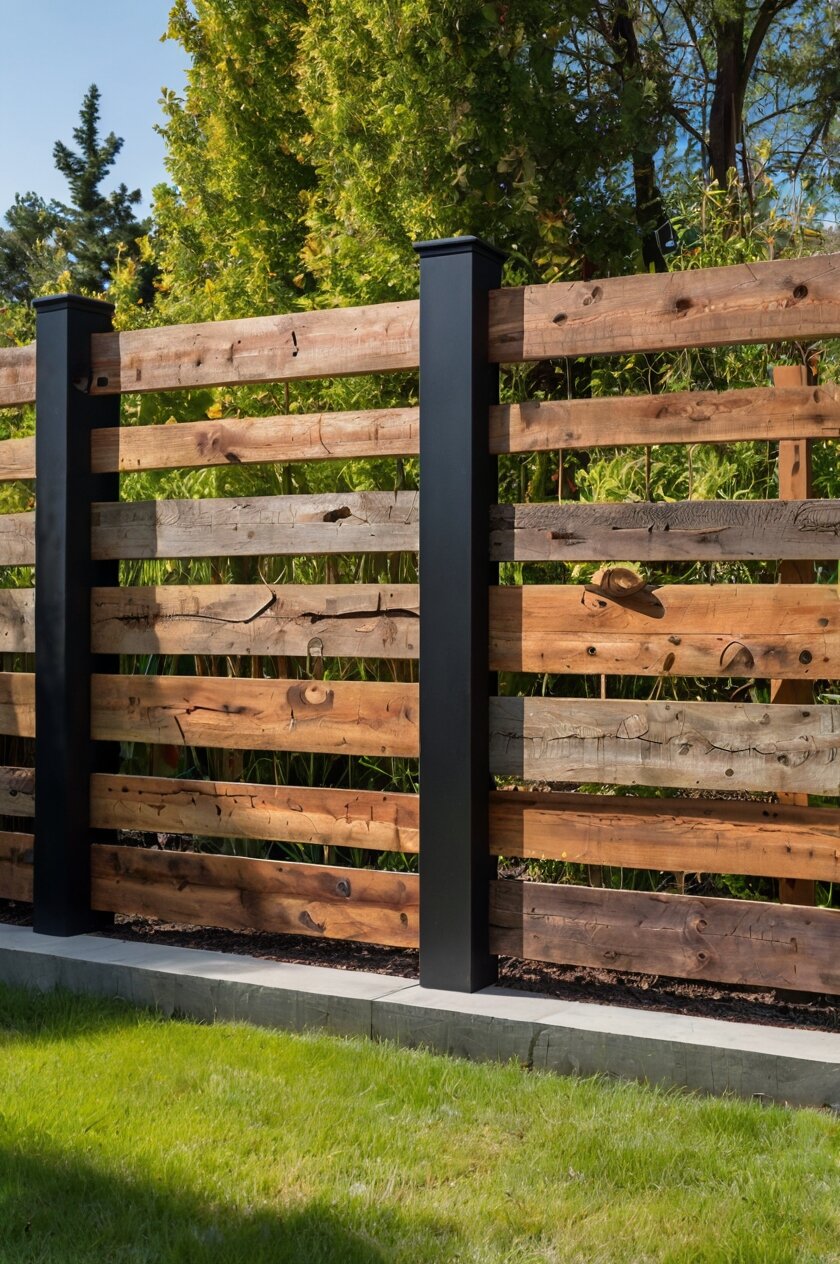 You Can’t Miss These Unique Privacy Fence Designs! — DreamyHomeStyle