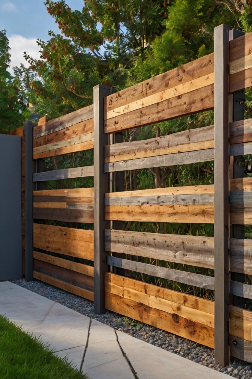 You Can’t Miss These Unique Privacy Fence Designs! — DreamyHomeStyle