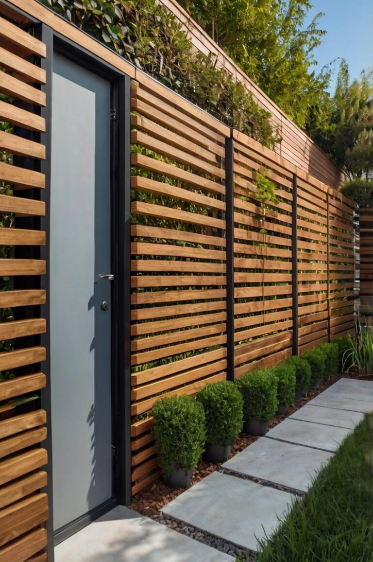 You Can’t Miss These Unique Privacy Fence Designs! — DreamyHomeStyle