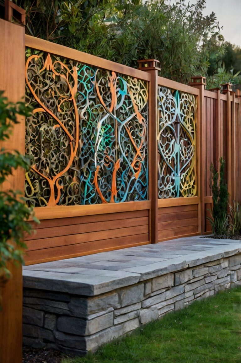 You Can’t Miss These Unique Privacy Fence Designs! — DreamyHomeStyle