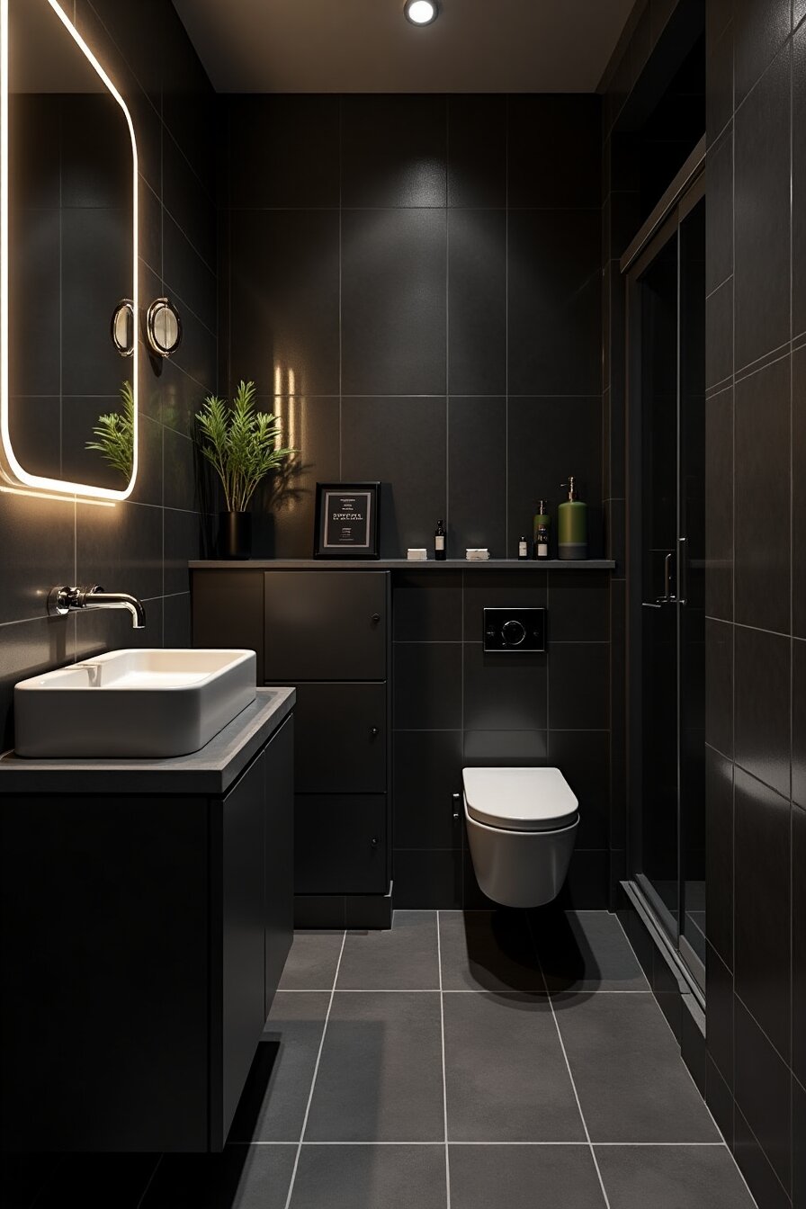 These Chic Small Dark Bathroom Ideas Will Change Everything ...