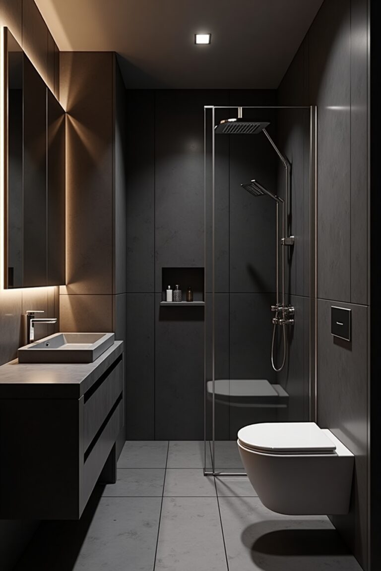These Chic Small Dark Bathroom Ideas Will Change Everything ...