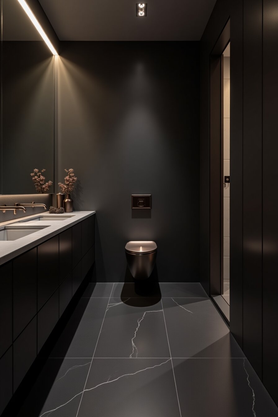 These Chic Small Dark Bathroom Ideas Will Change Everything ...