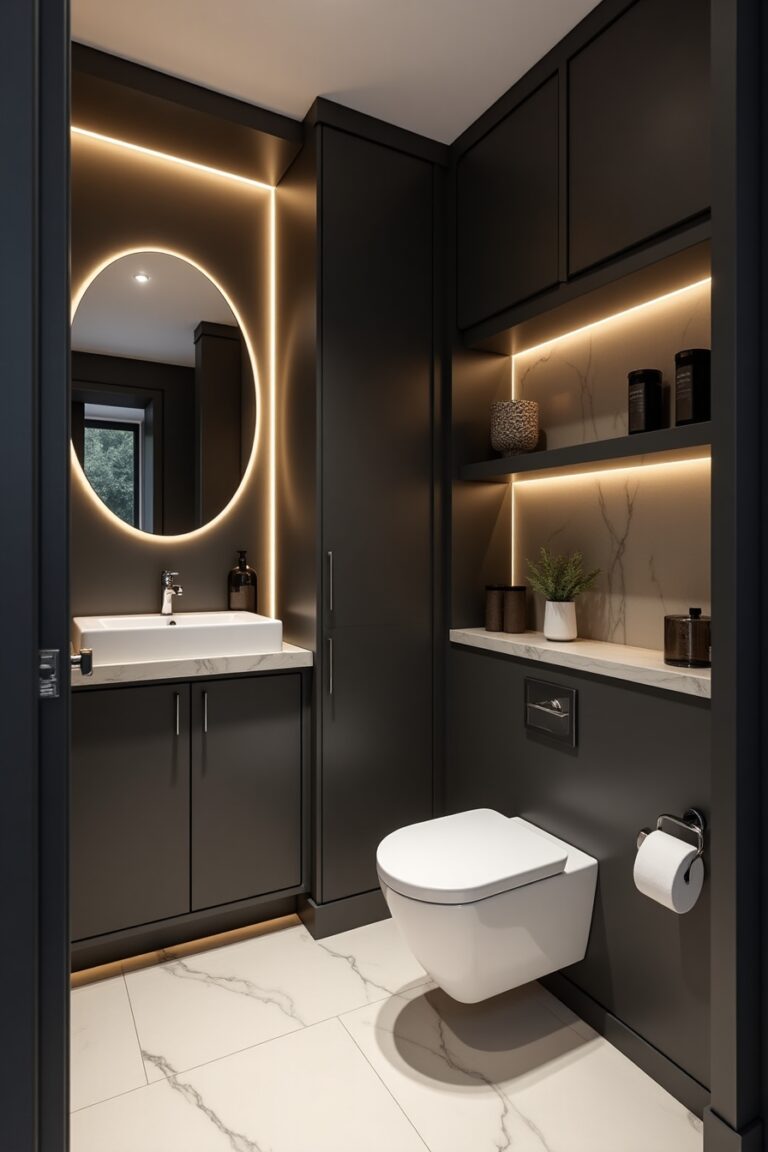 These Chic Small Dark Bathroom Ideas Will Change Everything ...