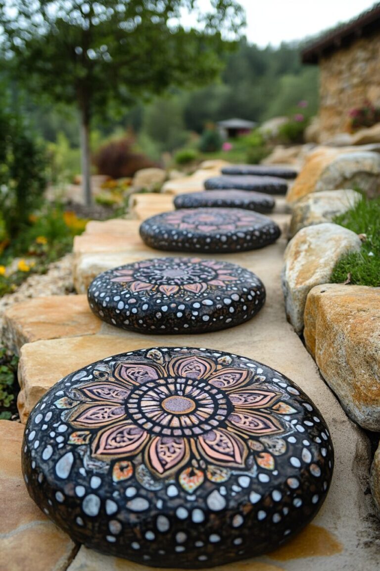Stunning Painted Rocks to Brighten Your Outdoor Space — DreamyHomeStyle