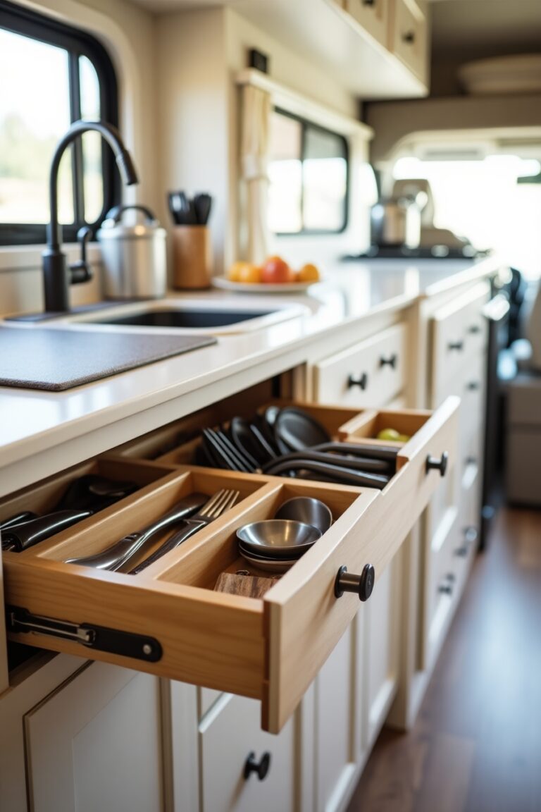 Creative Ways To Organize Your RV Kitchen — DreamyHomeStyle