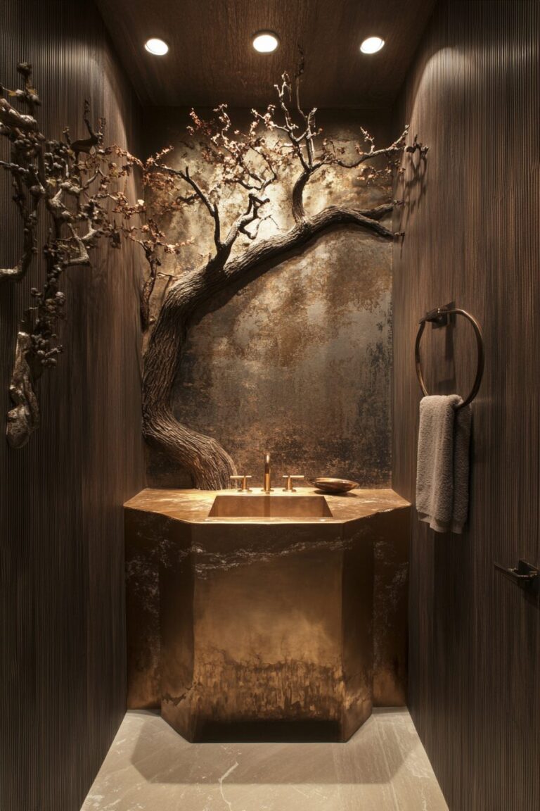 Creative Small Powder Room Ideas For Limited Spaces — DreamyHomeStyle