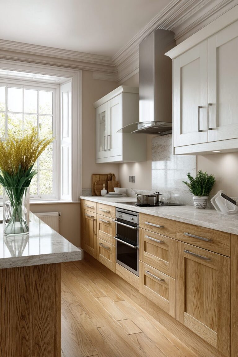 Stunning Golden Oak Kitchen Cabinet Designs — DreamyHomeStyle