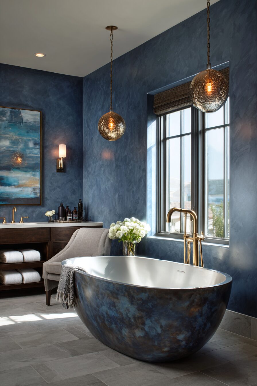Aura Indigo Accents to Create a Moody Home — DreamyHomeStyle