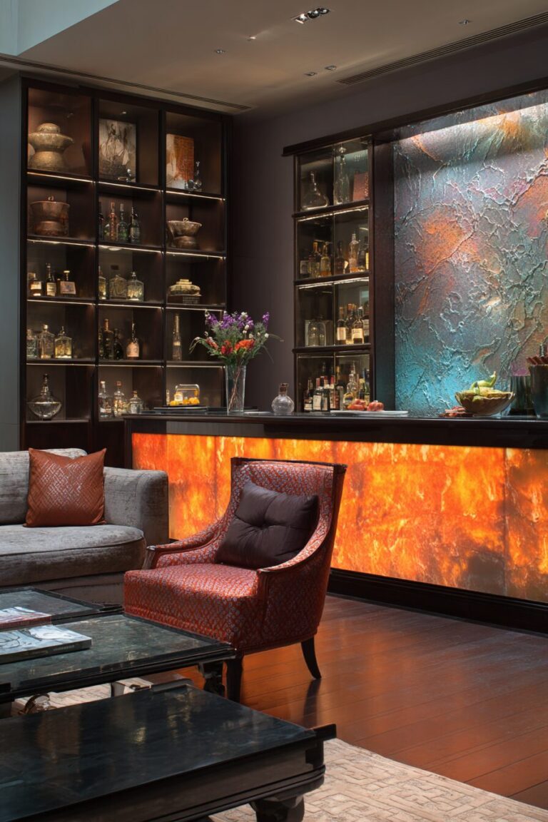 Unique Built-In Bar Designs For Your Living Room — DreamyHomeStyle