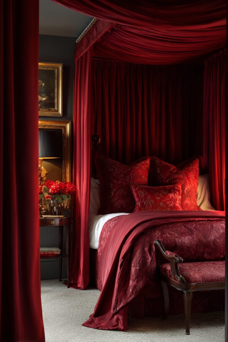 Bold Cherry Red Bedroom Decor Ideas to Make a Statement — DreamyHomeStyle