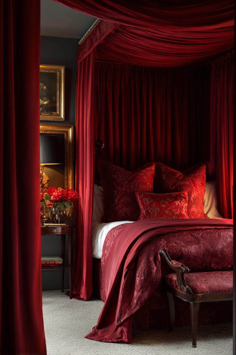 Bold Cherry Red Bedroom Decor Ideas to Make a Statement — DreamyHomeStyle