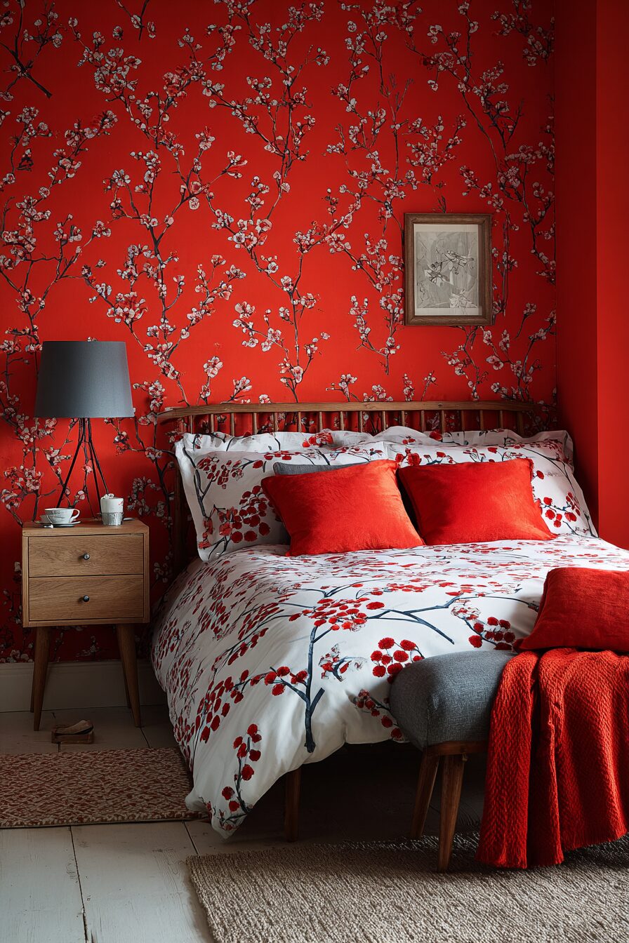 Bold Cherry Red Bedroom Decor Ideas to Make a Statement — DreamyHomeStyle