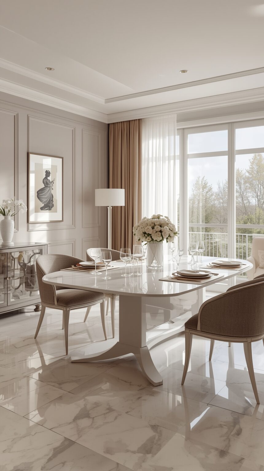 Stunning White Dining Tables For Every Style — DreamyHomeStyle