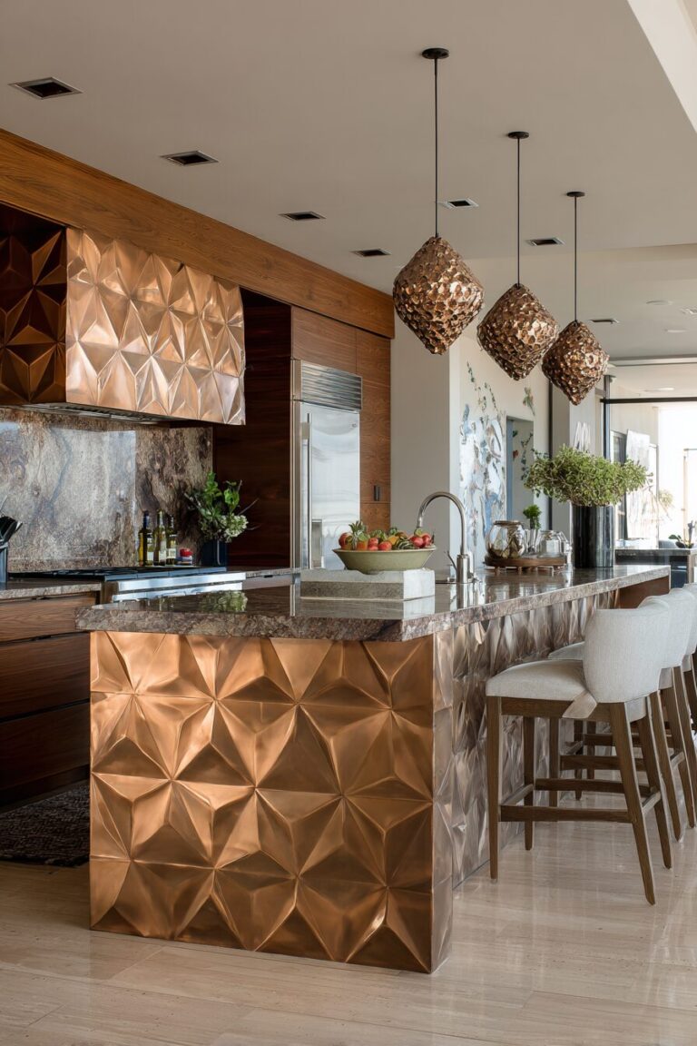 Stunning Copper Backsplash Ideas For Your Kitchen — DreamyHomeStyle