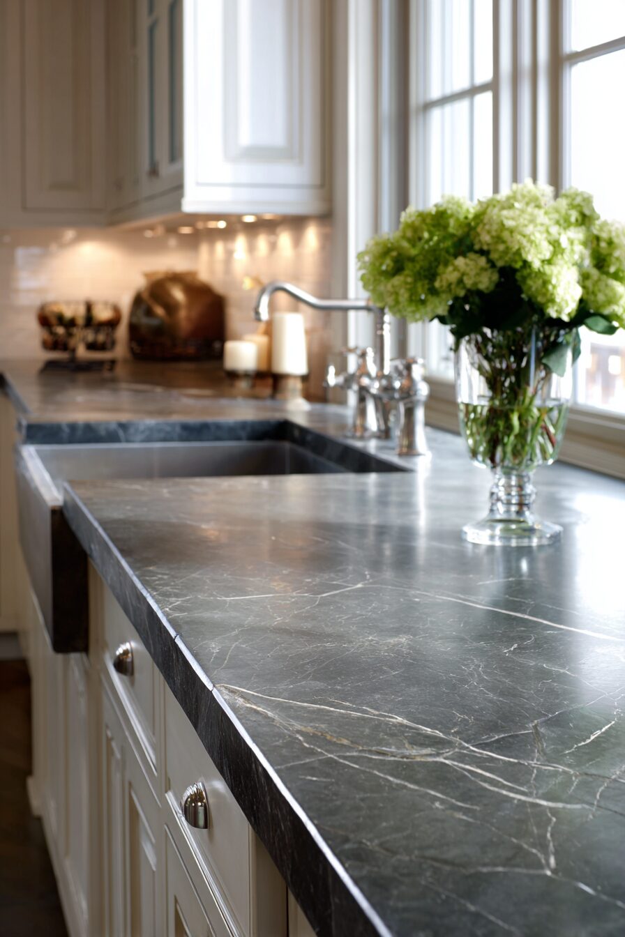 Stunning Soapstone Countertop Ideas For Your Kitchen — DreamyHomeStyle