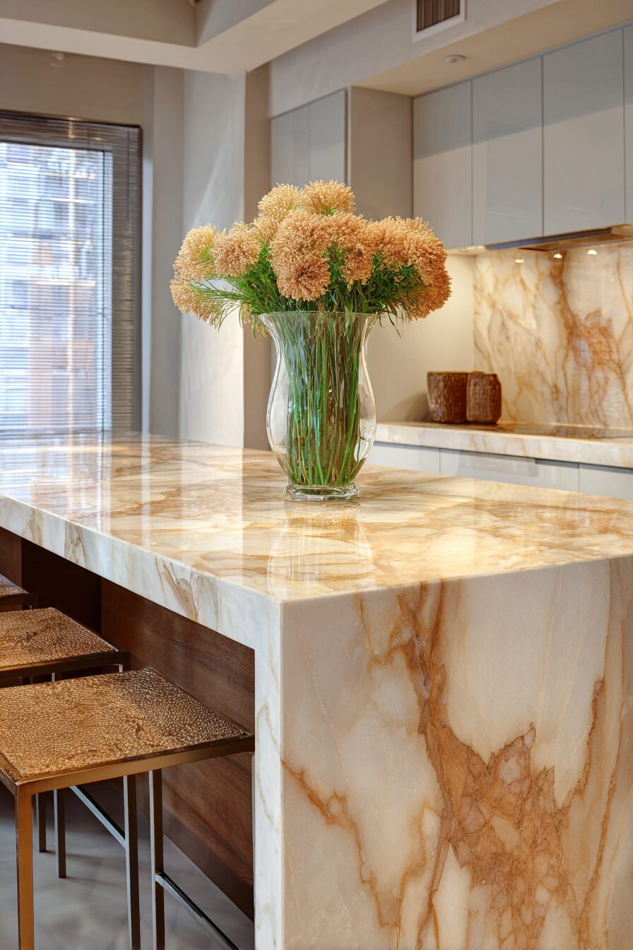 Discover The Beauty Of Warm Quartz Kitchen Countertops — DreamyHomeStyle