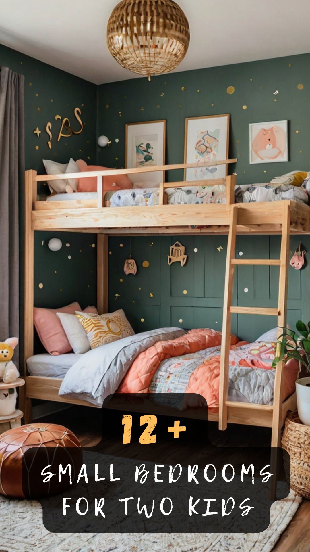 Clever Small Bedroom Ideas For Two Kids To Share — DreamyHomeStyle