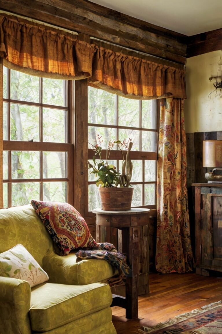 The Coziest Rustic Window Treatments That’ll Make Your Home Feel Like a ...