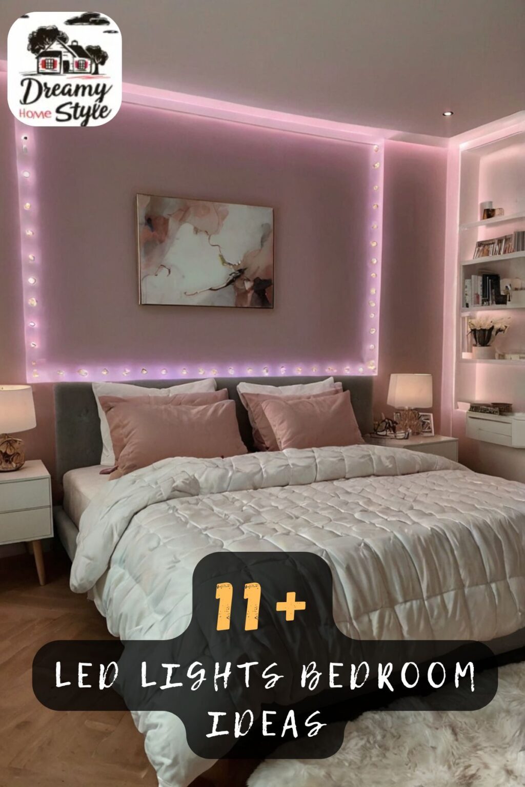 People Are Obsessed With These Led Lights Bedroom Setups And You’re ...