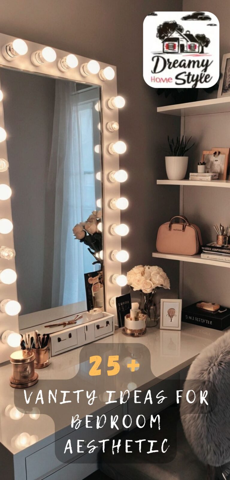 Vanity Ideas Bedroom Aesthetic You’ll Never Get Tired Of — DreamyHomeStyle