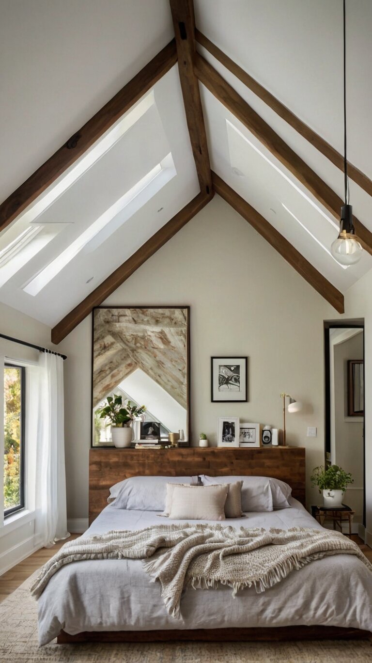 These Sloped Ceiling Bedroom Ideas Are Going Viral For A Reason ...