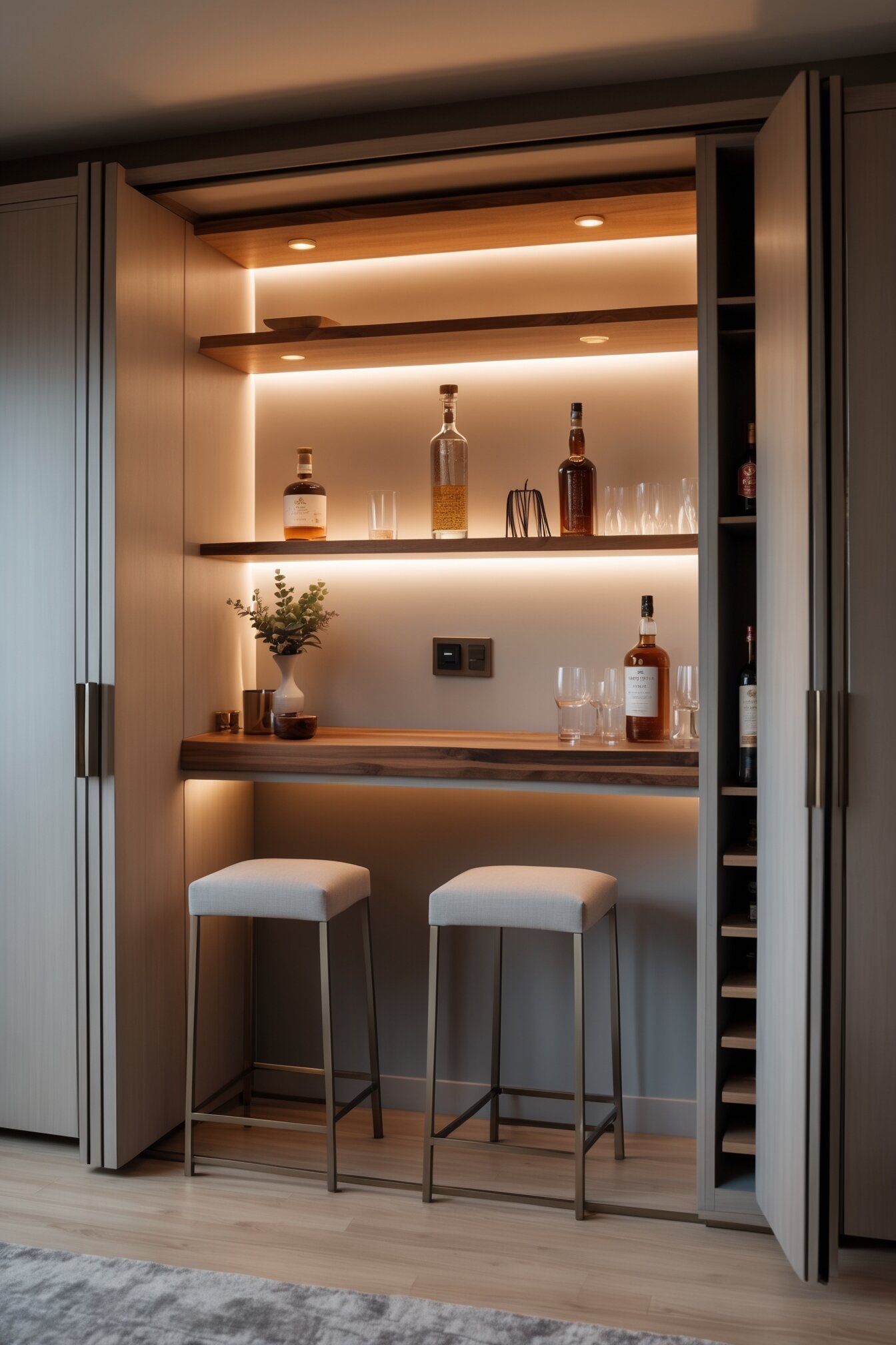 You Won’t Believe How Much Style You Can Fit Into A Tiny Bar Corner ...