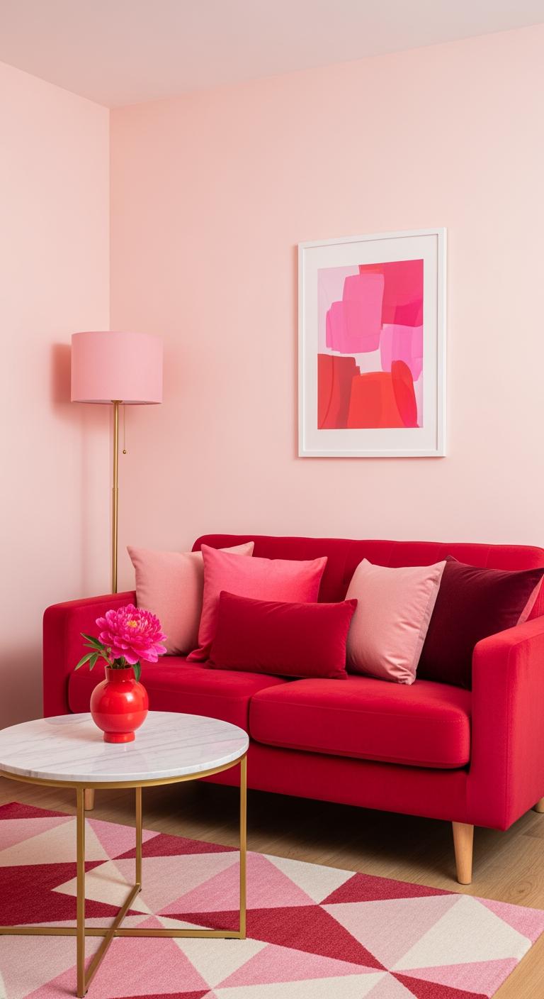 Pink And Red Decor Ideas With Aesthetic Vibes — DreamyHomeStyle