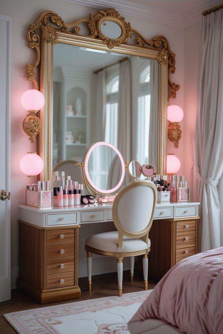 Vanity Ideas Bedroom Aesthetic You’ll Never Get Tired Of — DreamyHomeStyle