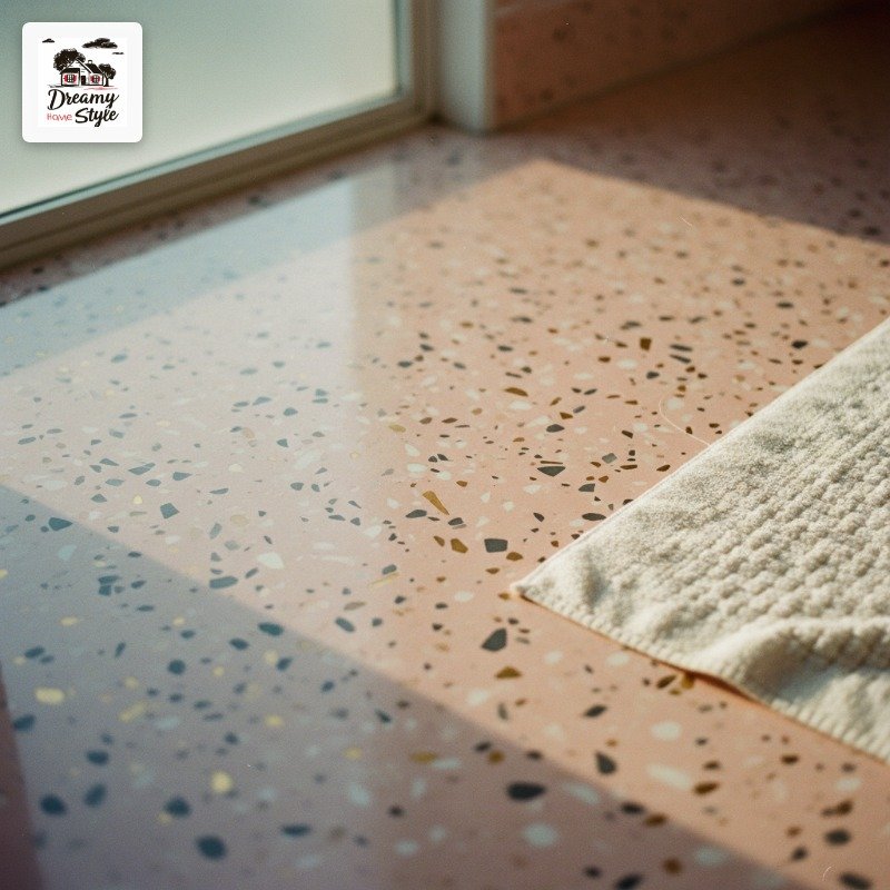 People Are Stunned After Trying These Terrazzo Bathroom Makeover Ideas ...